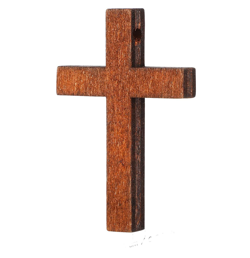 Brown Wooden Cross 3.94 inch – CM School Supply