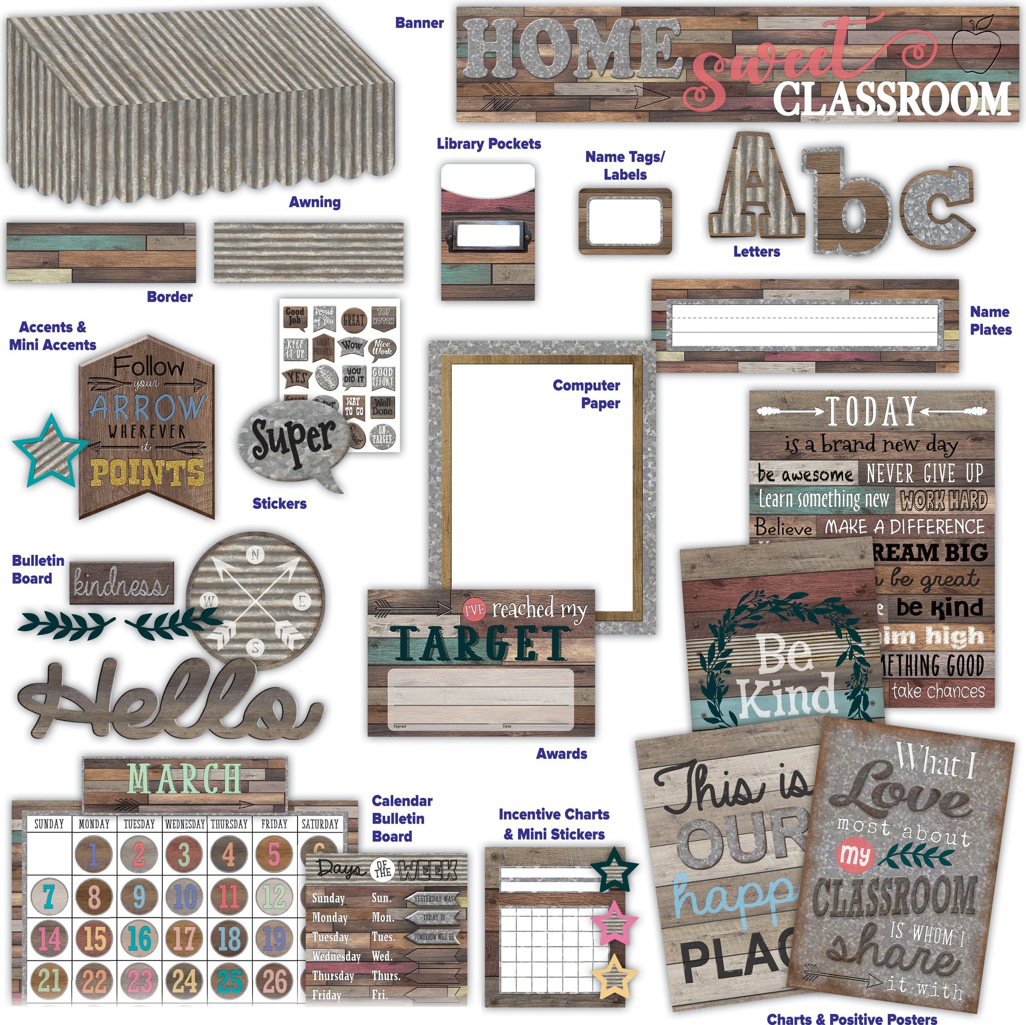 Home Sweet Classroom Décor Collection| CM School Supply