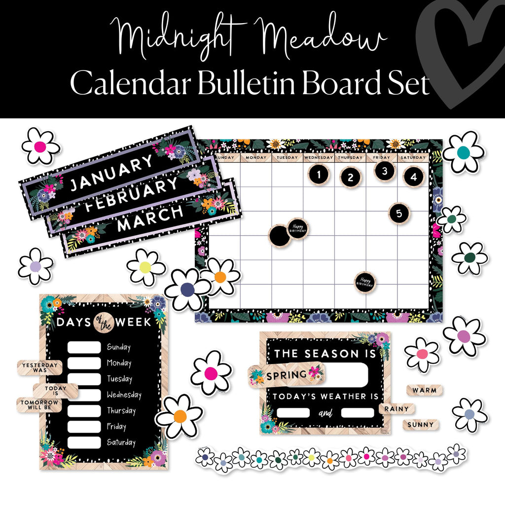 Midnight Meadow Schoolgirl Style Classroom Decor Collection — CM School ...