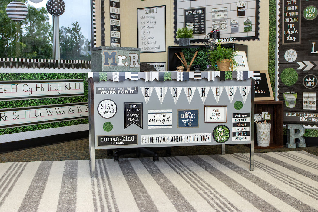 Teacher Created Modern Farmhouse Classroom Decor Bundle — CM School Supply