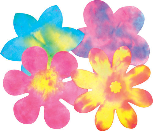 Color Diffusing Paper, Flowers, 80 sheets – CM School Supply