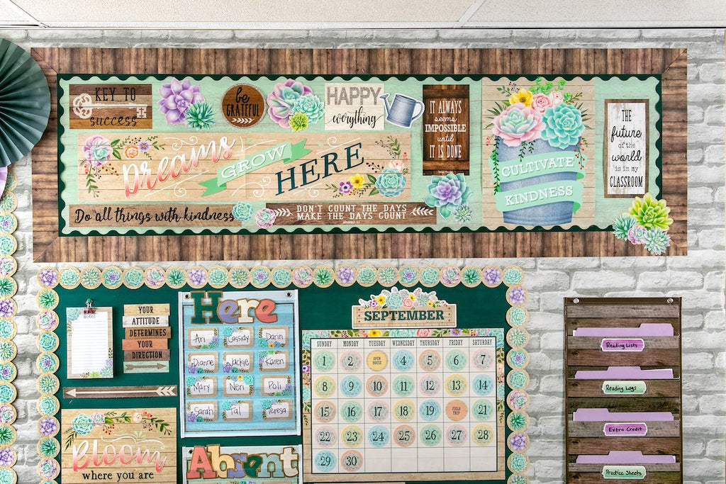 Rustic Bloom Classroom Theme & Décor | CM School Supply